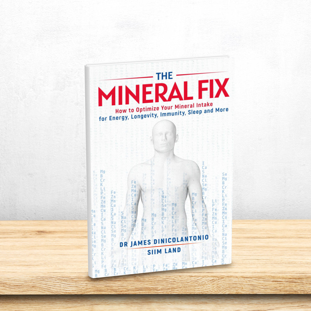 The Mineral Fix by Dr. James Dinicolantonio – Skin To Heart Australia